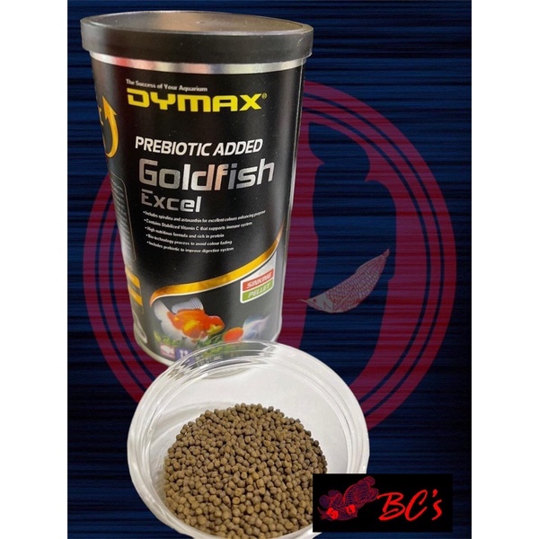 Dymax Goldfish Excel Premium Sinking Aquarium Fish Food | Shopee ...
