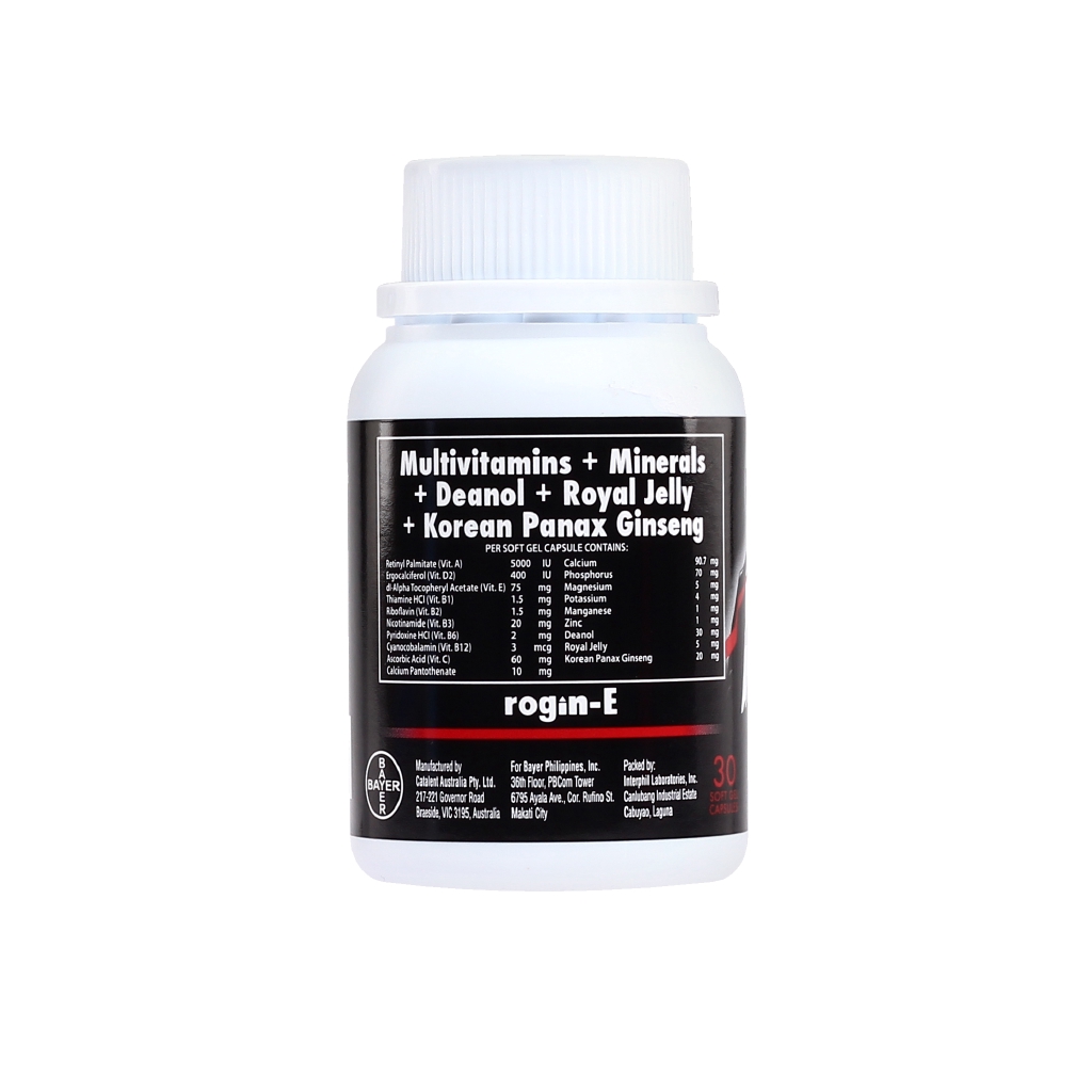 ROGIN-E® Male Multivitamins Soft Gel Capsule 36s | Shopee Philippines