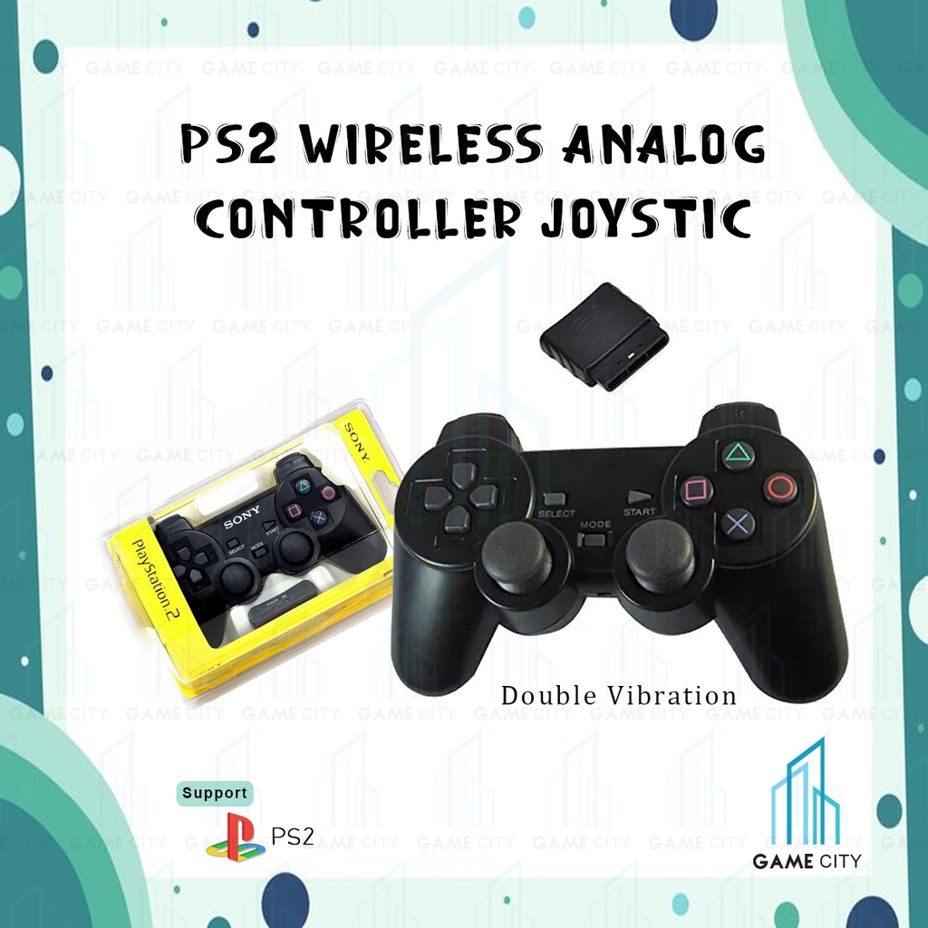 Ps2 Wireless Analog Controller Joystick | Shopee Philippines