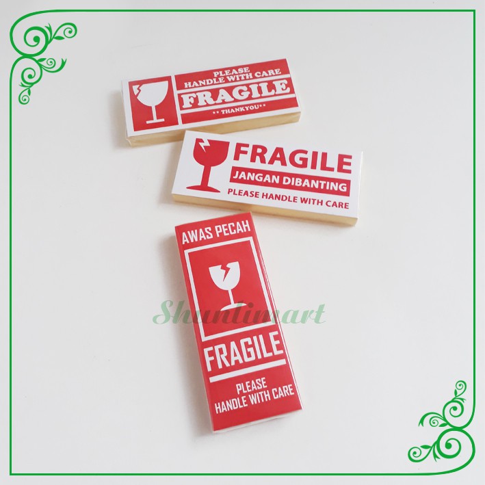 Fragile Sticker / Fragile Stickers / Handle With Care Split Stickers ...