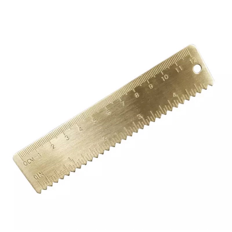 Nordic Metallic Brass Aesthetic Rulers / Protractor / Triangles ...