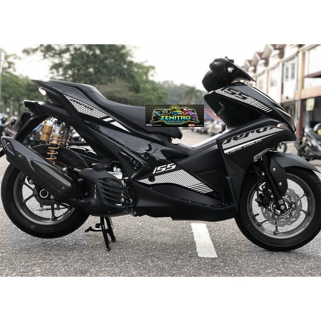 AEROX VERSION 1 HONEYCOMB THAI DECALS | Shopee Philippines