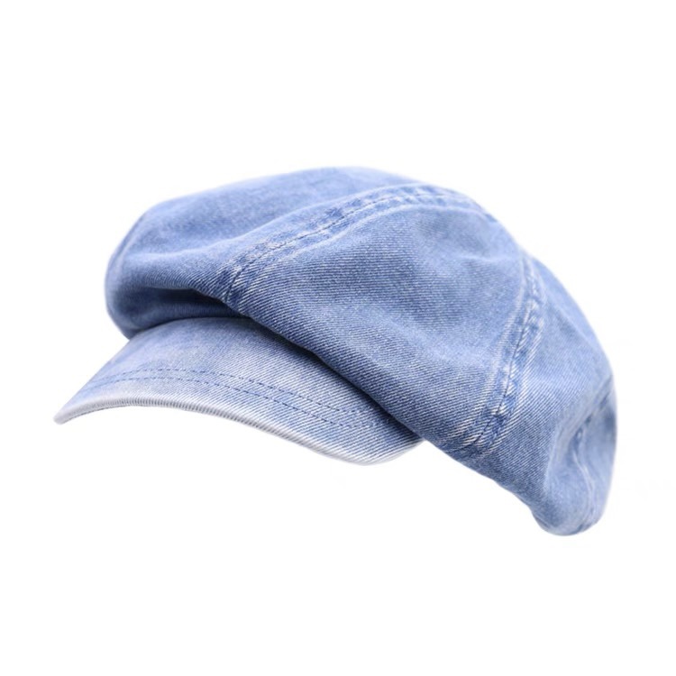 Big Size Denim Beret Hat | Shopee Philippines