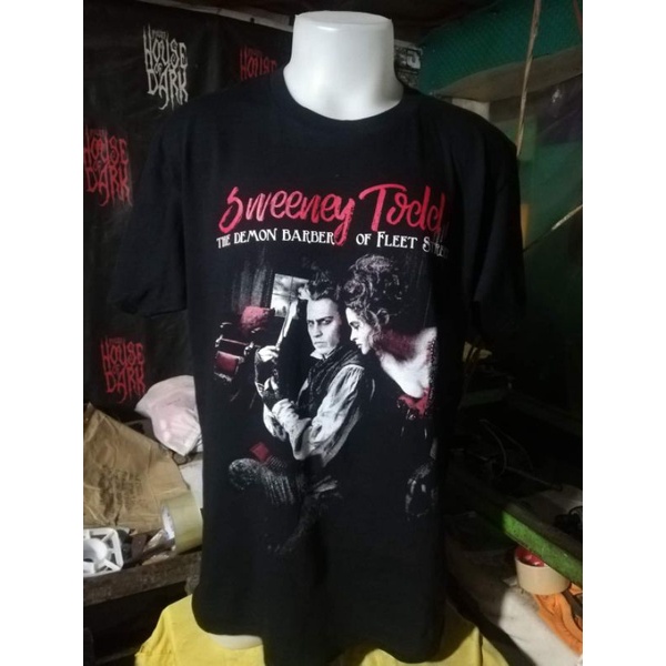 SWEENEY TODD HOROR MOVIE COLLECTION SHIRT | Shopee Philippines