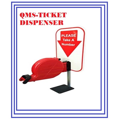 Queuing machine systems QMS-500 ticket dispenser Queue systems Waiting number management ...
