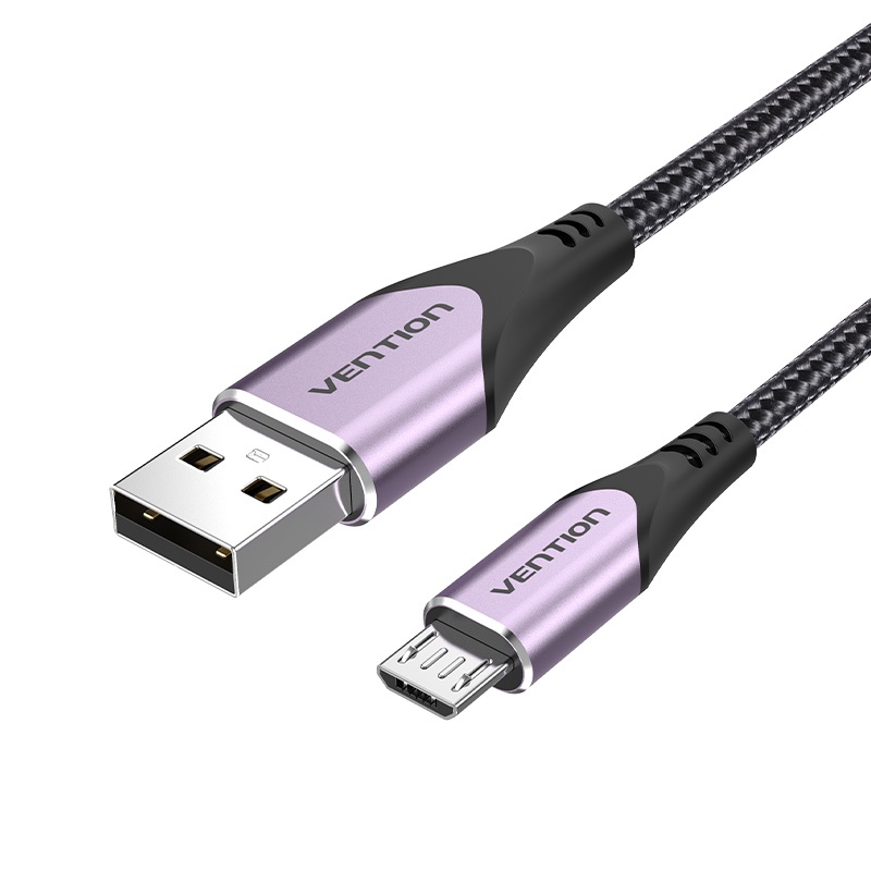 Vention Micro USB 3a Nylon Fast Charging Data Cable For Android Mobile ...