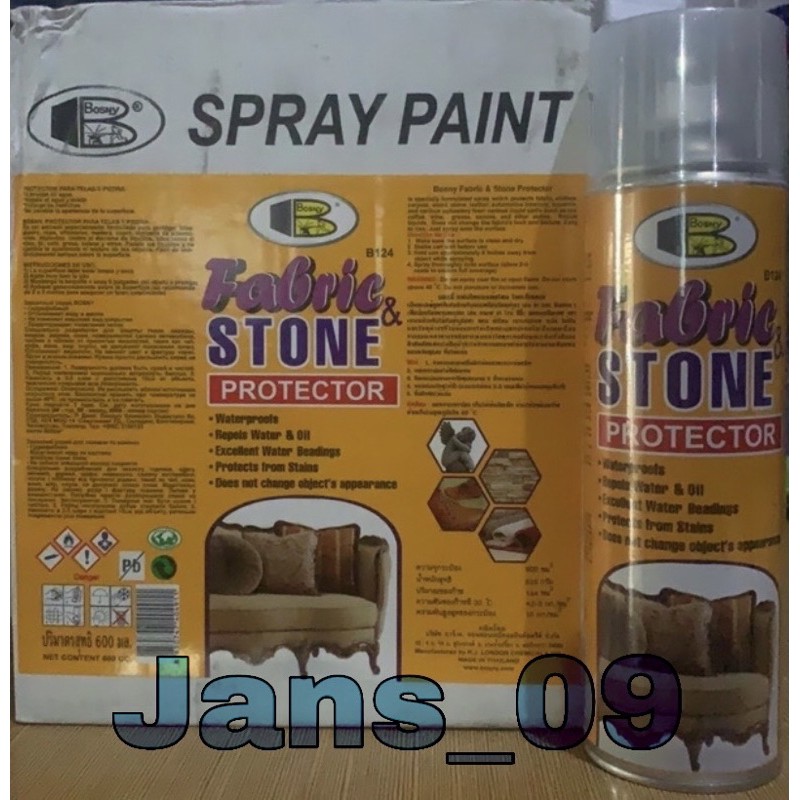 FABRIC & STONE Protector by Bosny 600cc | Shopee Philippines