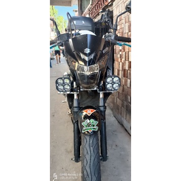 Raider 150 Fi stainless bracket for LASER GUN, TDD NIGHT RANGER ,TDD ...