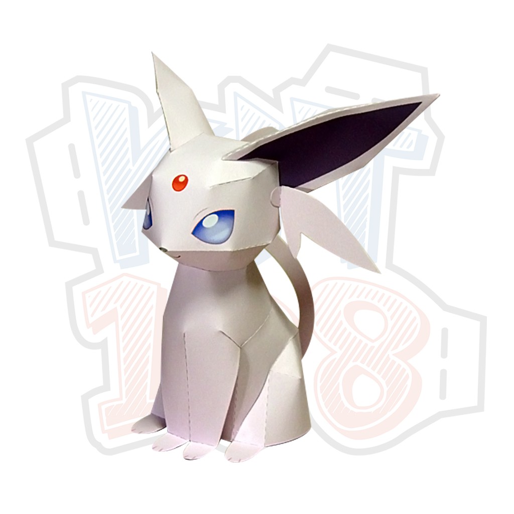 Pokemon Espeon Anime Paper Model | Shopee Philippines