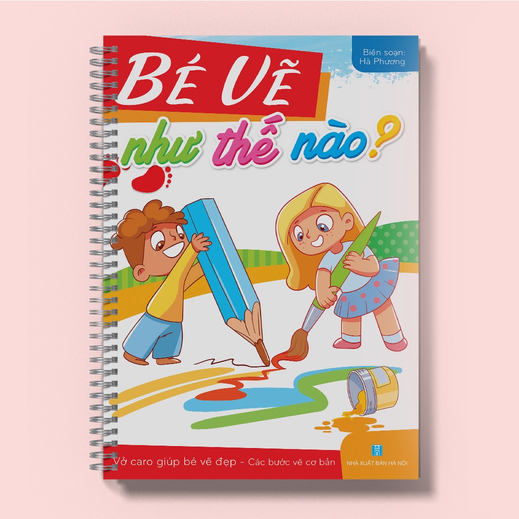 Book How do children draw? - Book for teaching drawing with checkered ...