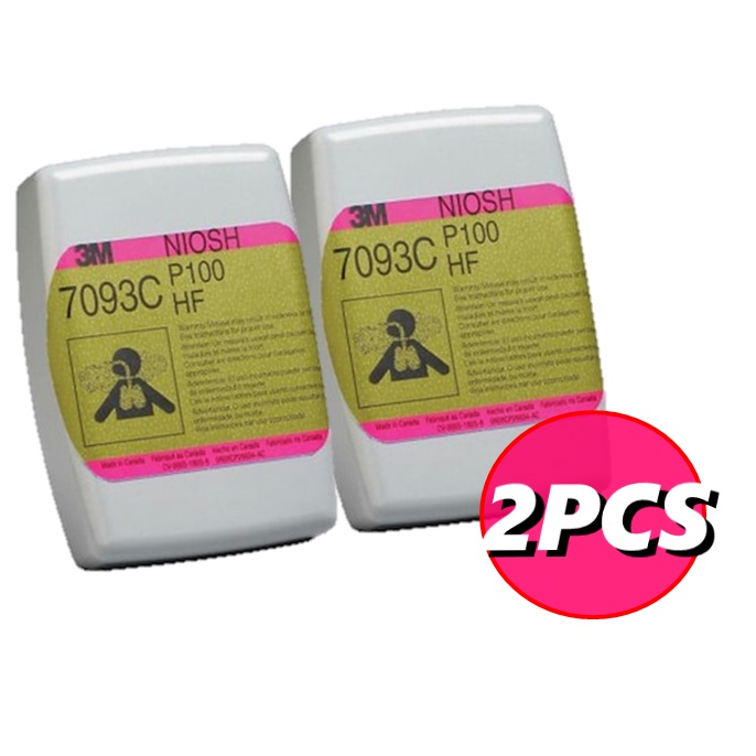 3M 7093C P100 Cartridge Filter Anti-Particulate Organic Vapor&Acid ...