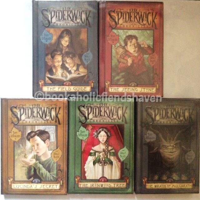 The Spiderwick Chronicles Set (Books #1-#5) by Tony DiTerlizzi and ...