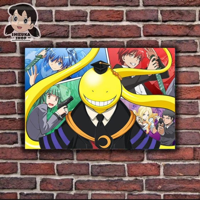 Koro Sensei Anime Wall Decoration | Free Stickers | Shopee Philippines