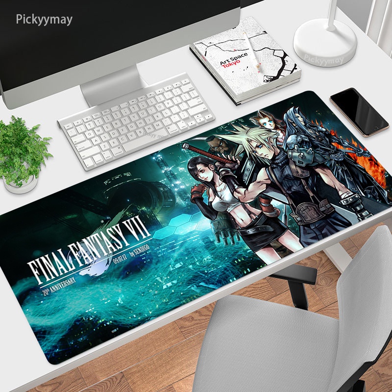 Final Fantasy Mouse Pad Large Gaming Mousepad Non-slip Rubber Computer ...