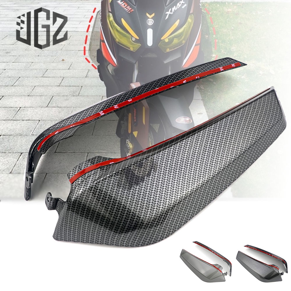 for YAMAHA XMAX 250 300 400 Foot Windshield Cover Winglet Motorcycle ...