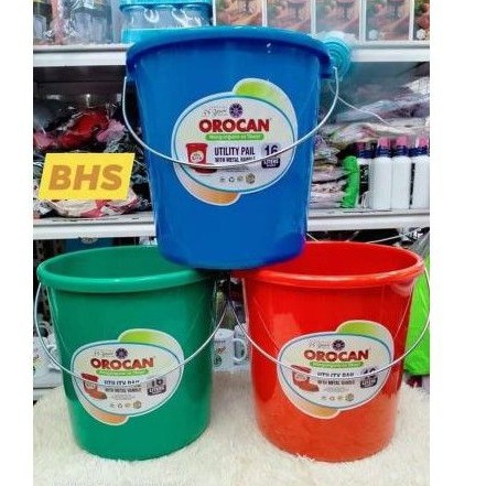 OROCAN PAIL 16LITERS | Shopee Philippines
