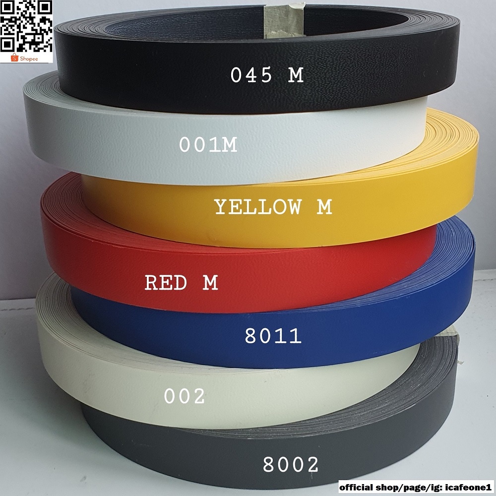 Edge Banding UNICA PVC Matte Colored for wooden shelves racks ...