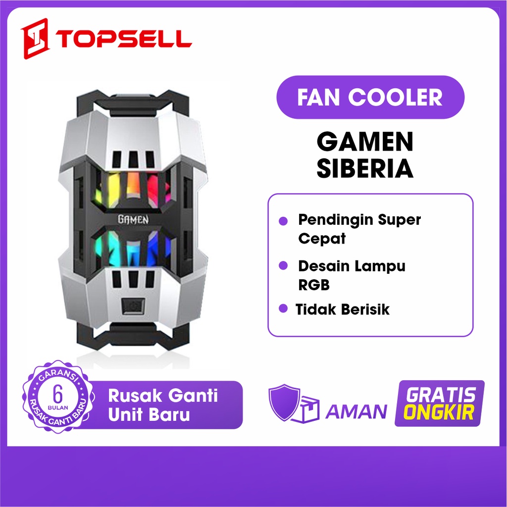 Gamen Gaming Fan Cooler Radiator HP Cooling Fan / Cooling Pad ...