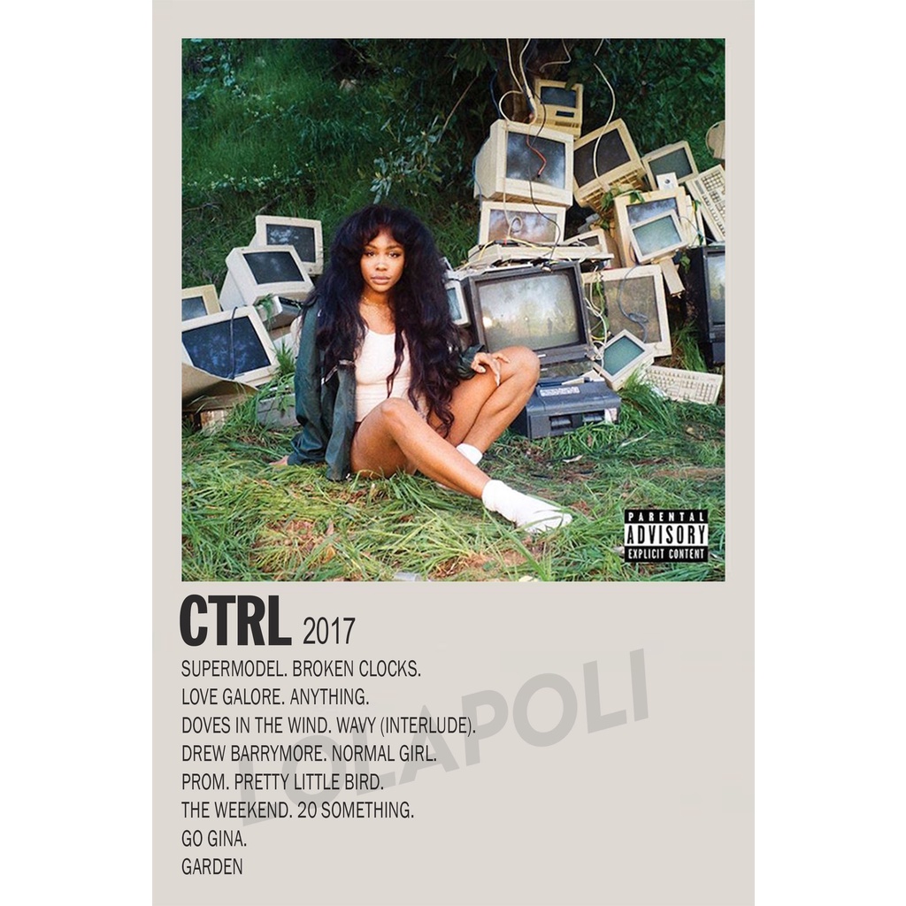 Ctrl Album Cover Poster - SZA | Shopee Philippines