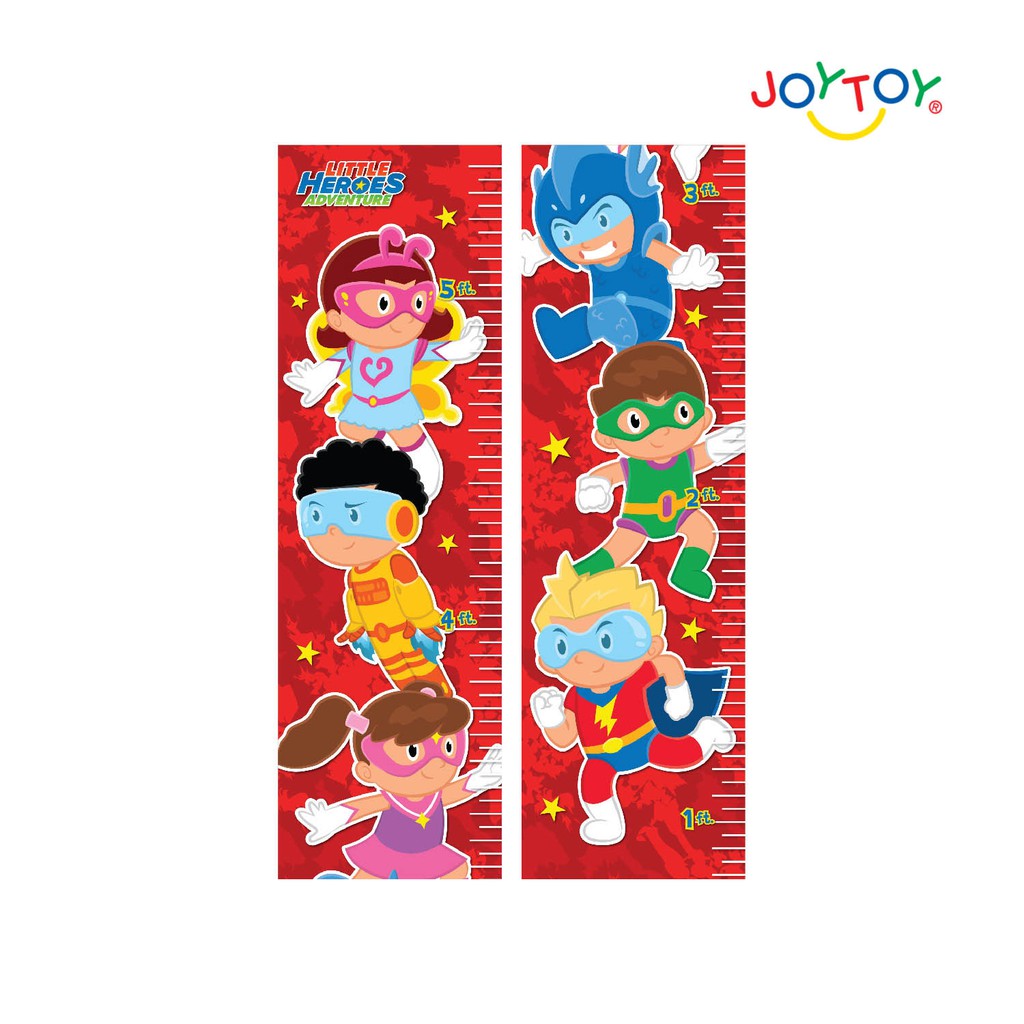 JOYTOY Little Heroes Growth Chart | Shopee Philippines