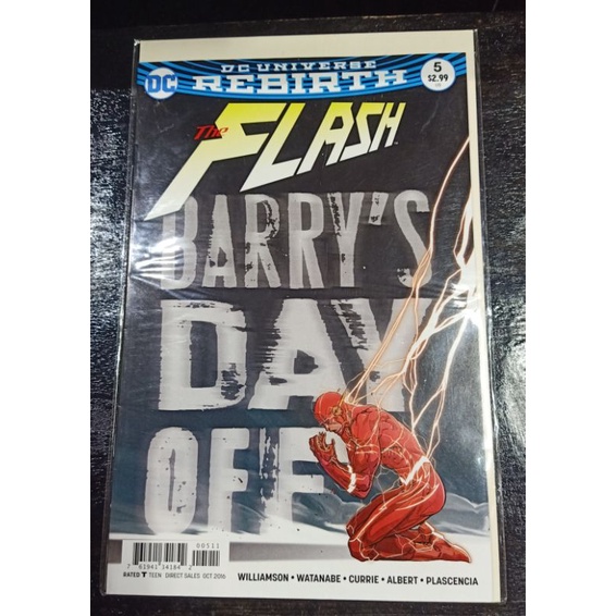 DC COMICS - THE FLASH ISSUE NO. 5 (VOL. 5 - OCT. 2016) | Shopee Philippines
