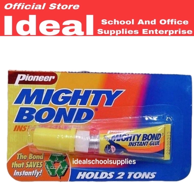 MIGHTY BOND INSTANT GLUE 3gram | Shopee Philippines