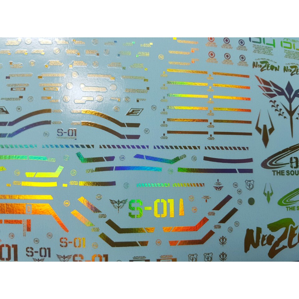 Delpi Decal MG Sazabi Ver. Ka Waterslide Decals | Shopee Philippines