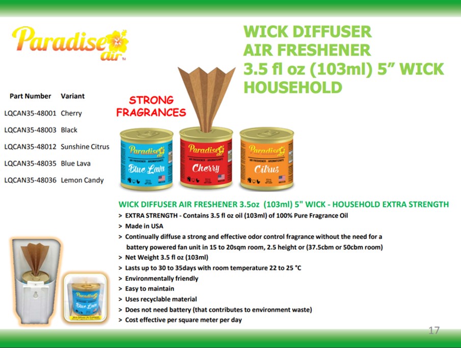 Best Seller Paradise Air Wick Diffuser Liquid Organic Air Freshener ...