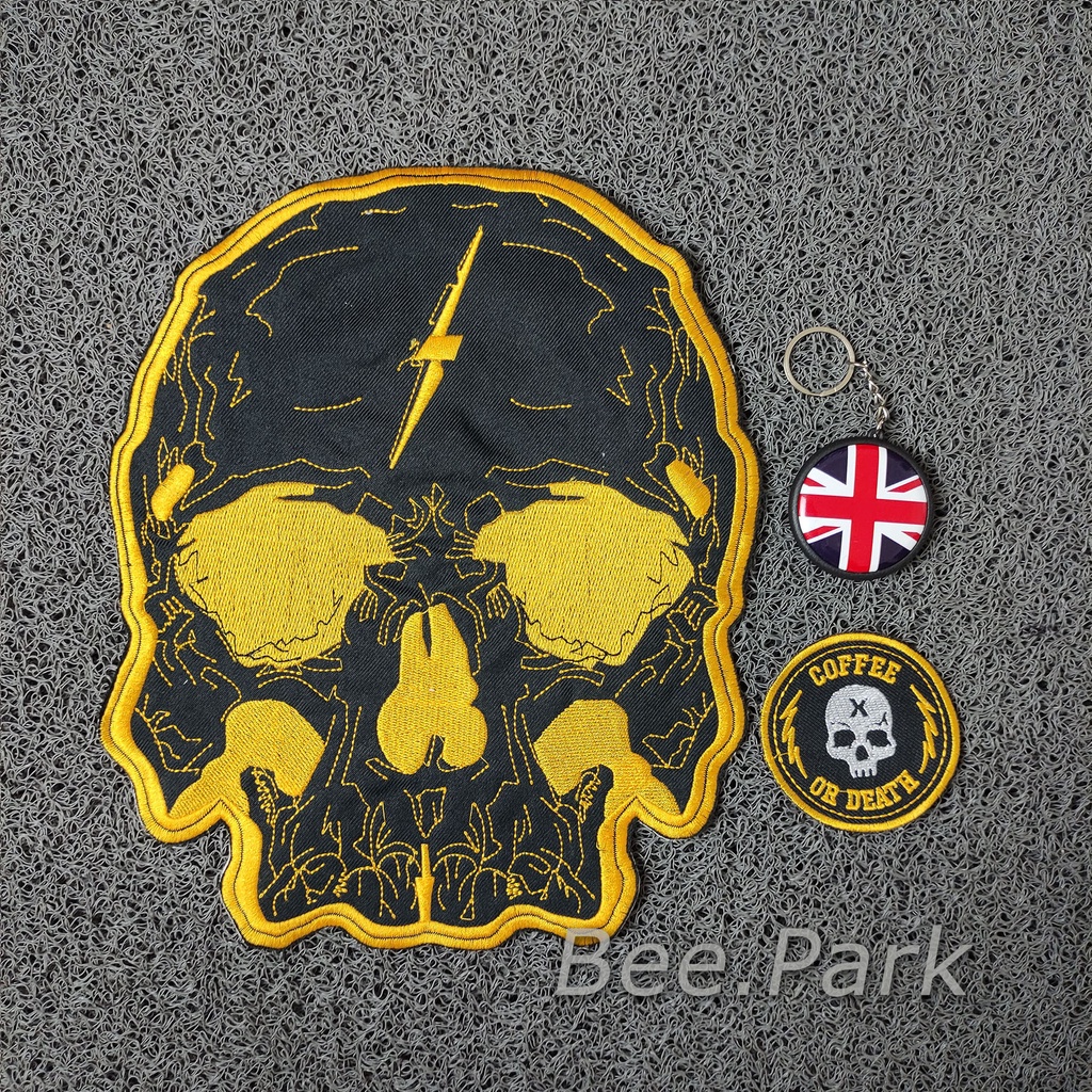 Embroidered Patches A SET Of DEATH METAL Emblems | Shopee Philippines