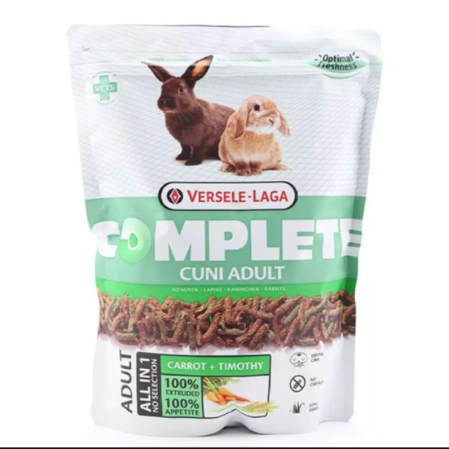 Rabbit Food cuni adult complete 500g. | Shopee Philippines