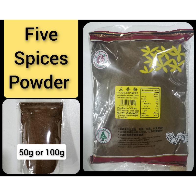 Five Spice or Ngo Hiong Powder 50g / 100g / 454g | Shopee Philippines