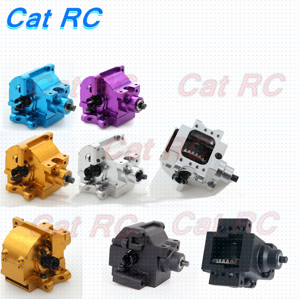 HSP Petrol Car Oil Truck Front Rear Universal Gearbox Differential Set ...