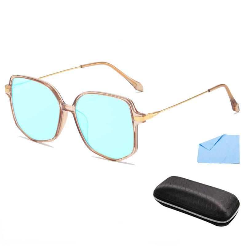Large frame red-green color-blind weak glasses men and women through ...