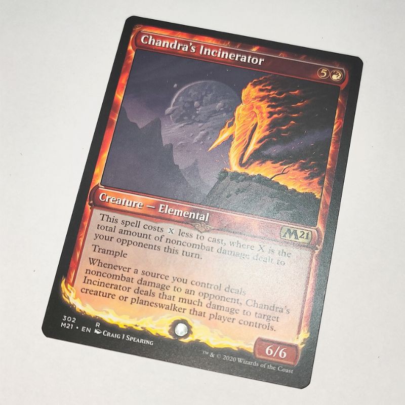 MTG Card CHANDRA'S INCINERATOR Magic the Gathering Trading Card Game Red | Shopee Philippines