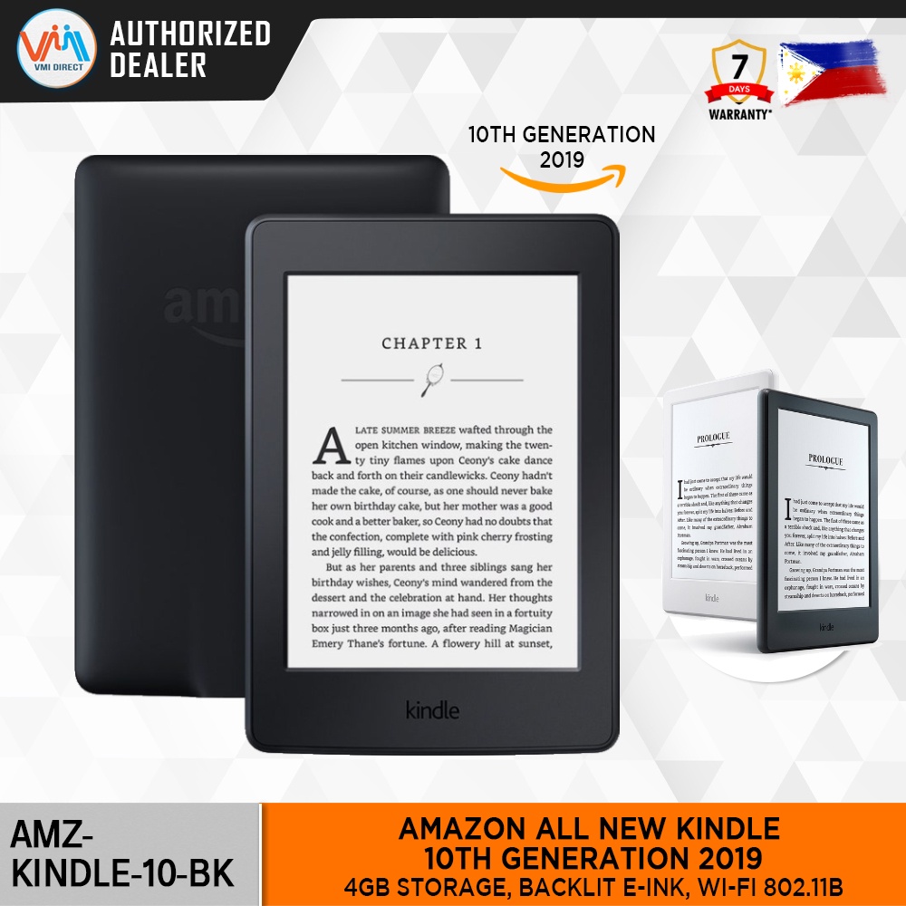 Amazon All New Kindle 10th Gen. 2019 version Touchscreen Display, Wi-Fi ...