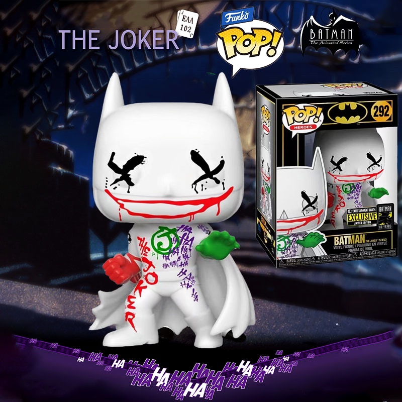 JINN Funko Pop Heroes 292# DC Batman The Joker is Wild Vinyl Toys ...
