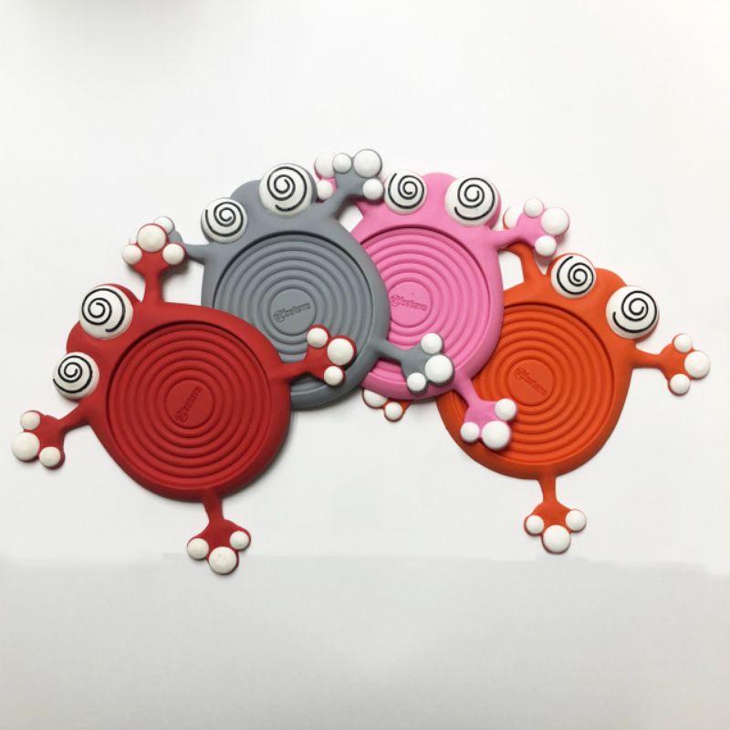 3D Frog Shape Rubber Coaster | Shopee Philippines