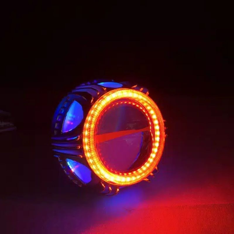 Hi-lo RTD M01A 2.5inch Angel Eye LED Proji Light RGB Light | Shopee ...