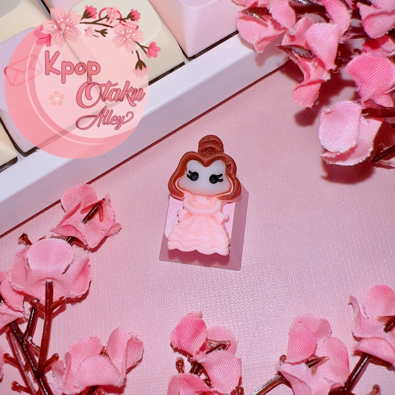 Disney Princess Collection Artisan Keycaps | Kpop Otaku Alley Keycaps ...