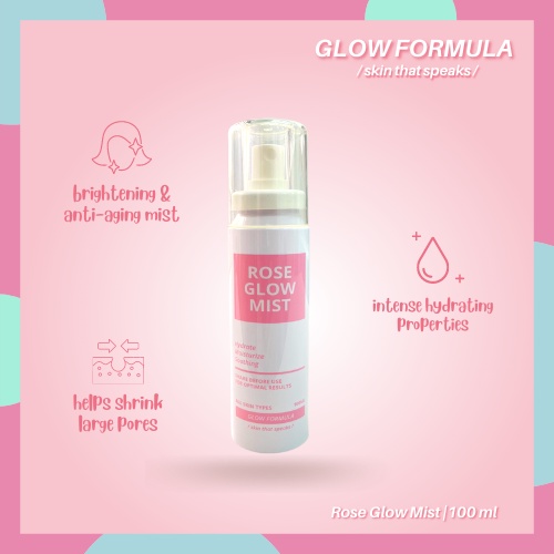 Glow Formula - Rose Glow Mist (100ml) | Shopee Philippines