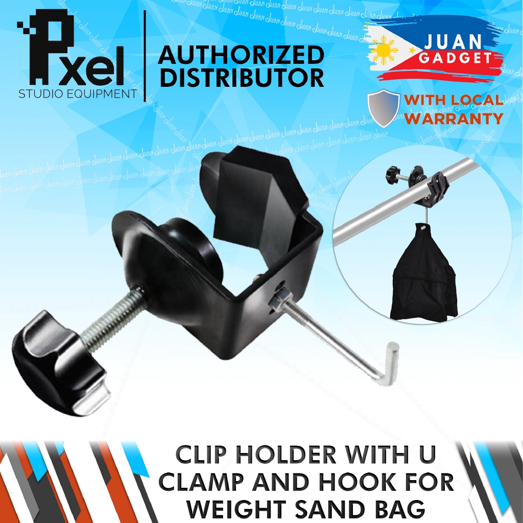 Pxel AA-UC7 Metal U Clamp Clip with Hook | JG Superstore | Shopee ...