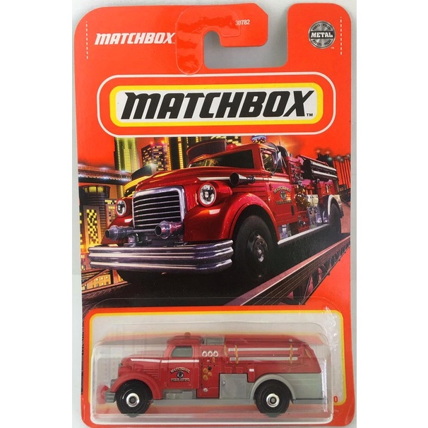 Matchbox 1/64 No.7 Basic Car Mbx Fire Dasher GVX23 | Shopee Philippines
