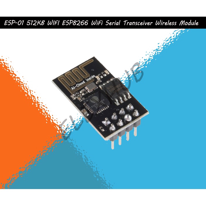 ESP-01 512KB WIFI ESP8266 WiFi Serial Transceiver Wireless Module | Shopee Philippines