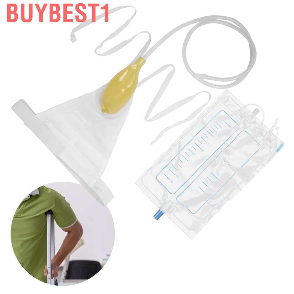 Buybest1 Ymingqi Men Urinal Male Urination Device Funnel Urine Bag for ...