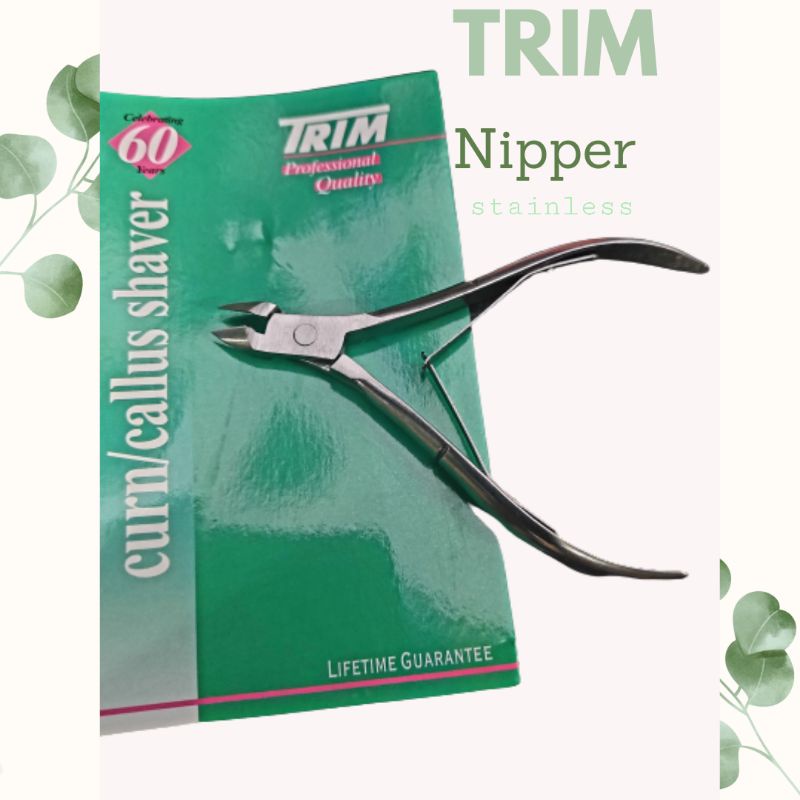 9mm Sharp NIPPER Full JAW Cover CUTICLE Stainless NIPPERS NAILS DRY ...