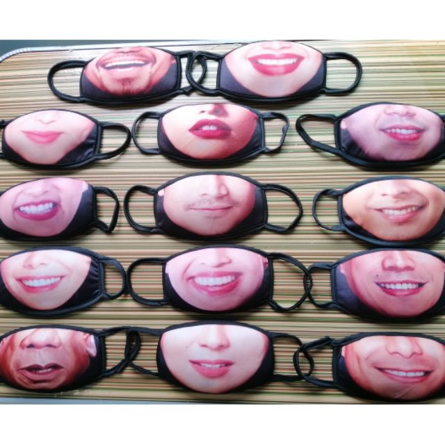 *3D FaceMask Realistic (Pacquiao, Curtis, Isko, Ivana, kim, marian ...