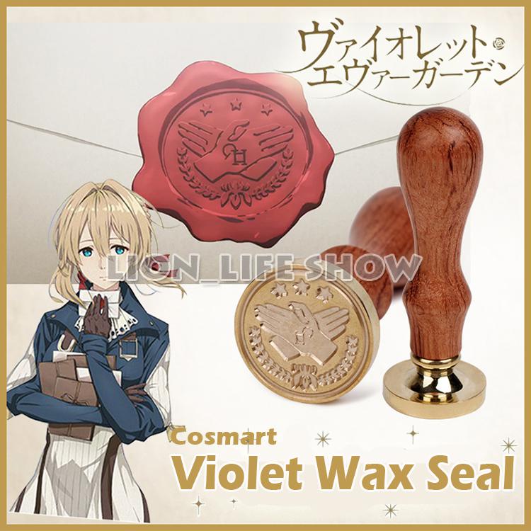 Wax Seal of Anime Auto Memories Doll figure Violet Evergarden Retro ...