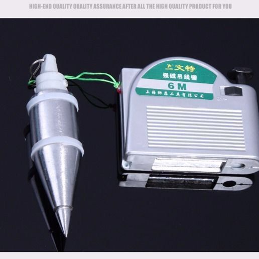 Magnetic 3/5/6m/400g Plumb Bob Levellers Handiness Apeak Test Device ...