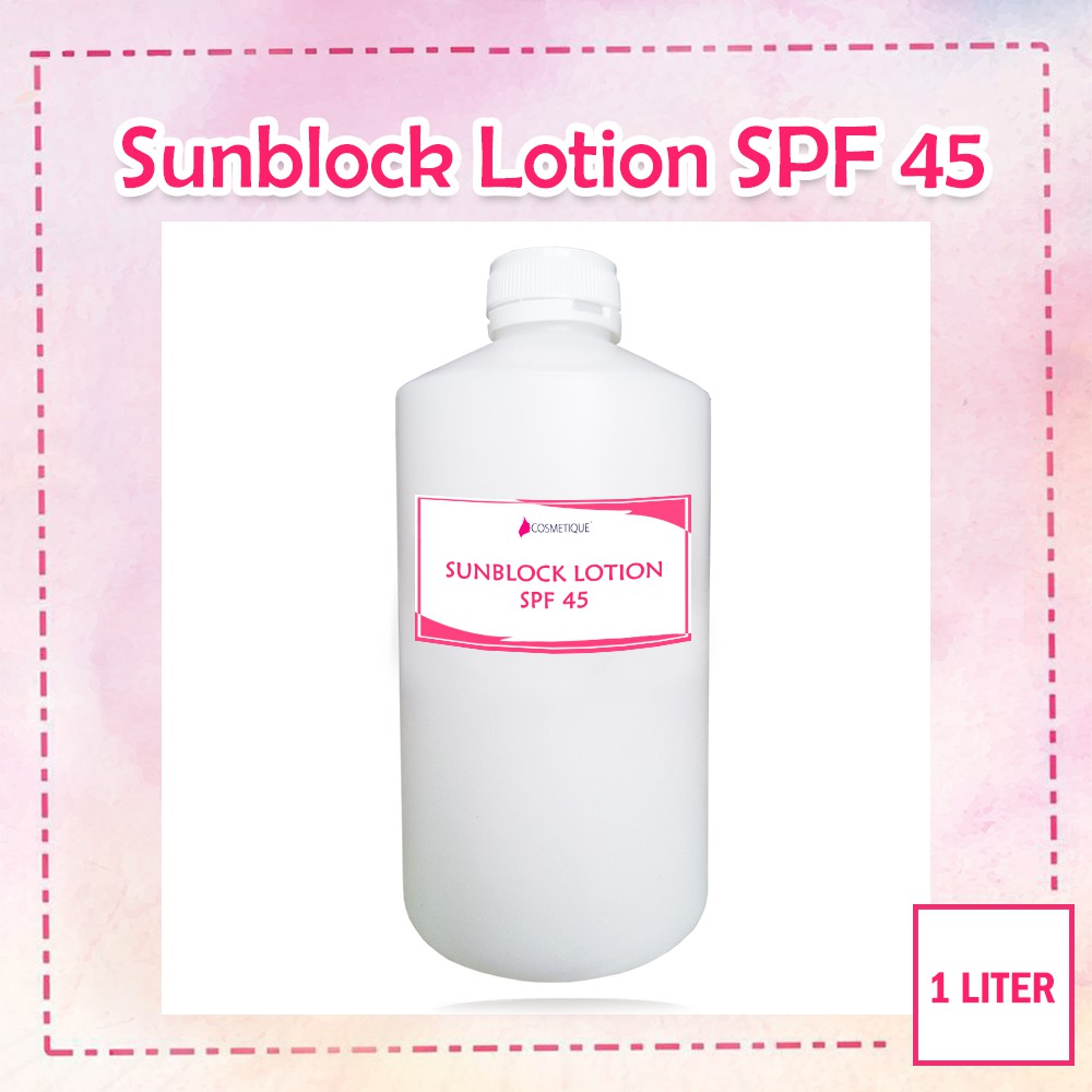 Sunblock Lotion SPF 45 500ML | Shopee Philippines