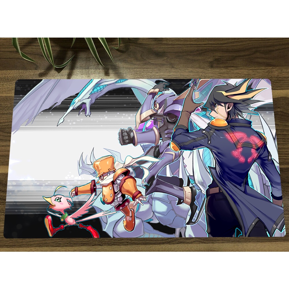 YuGiOh Fudou Yuusei TCG Mat Trading Card Game Mat CCG Playmat Rubber ...